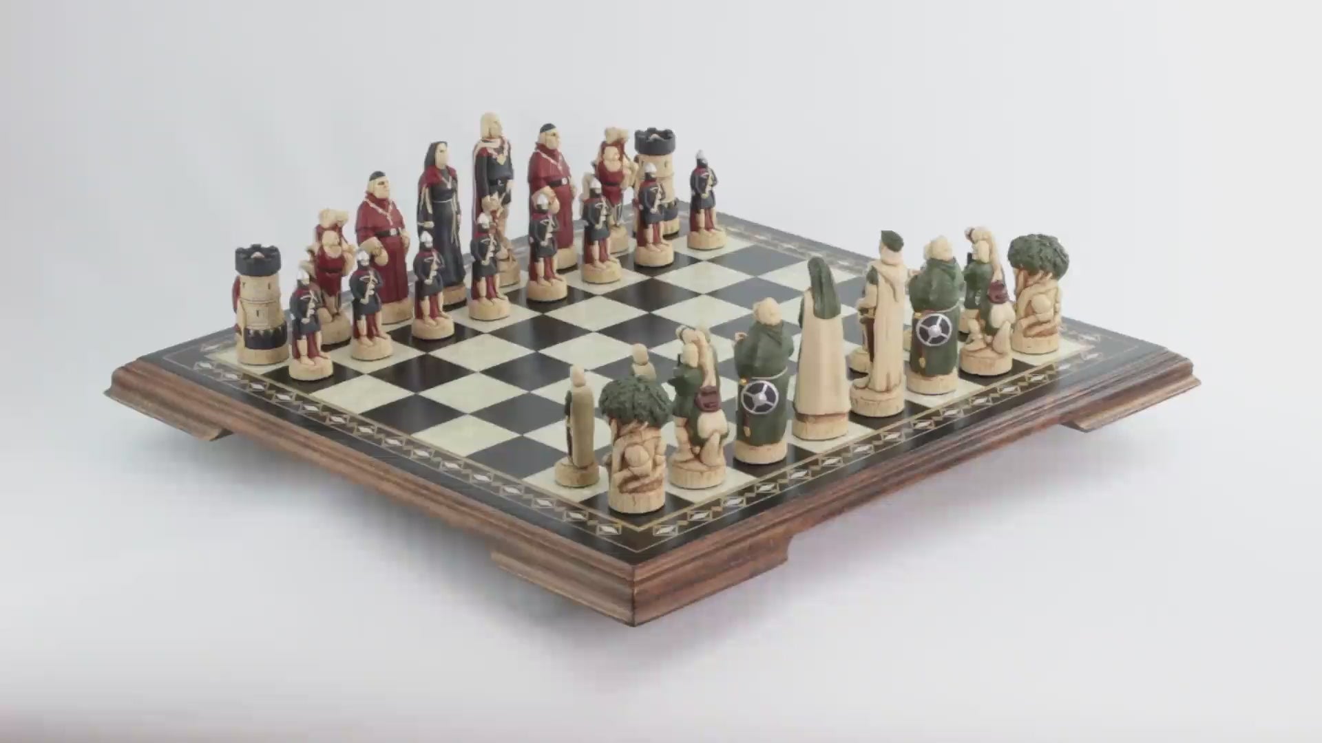 Robin Hood Chess Pieces | Studio Anne Carlton Games – Distinctly British